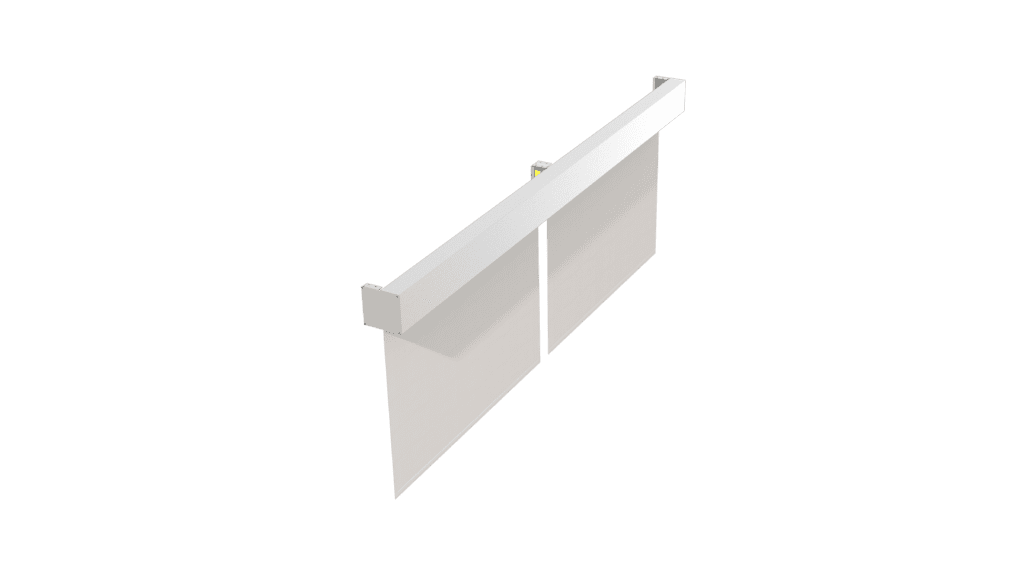 4" Top Fascia Motorized - Roll-A-Shade